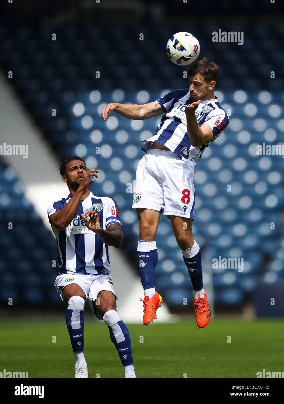 Birmingham, UK. 2nd August 2025. Jayson Molumby of West Bromwich Albion ...