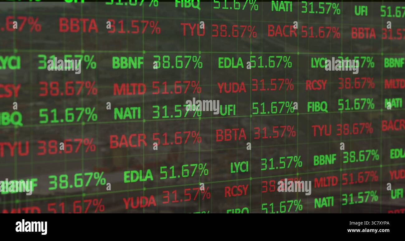 Showing dark trading panel hi-res stock photography and images - Alamy
