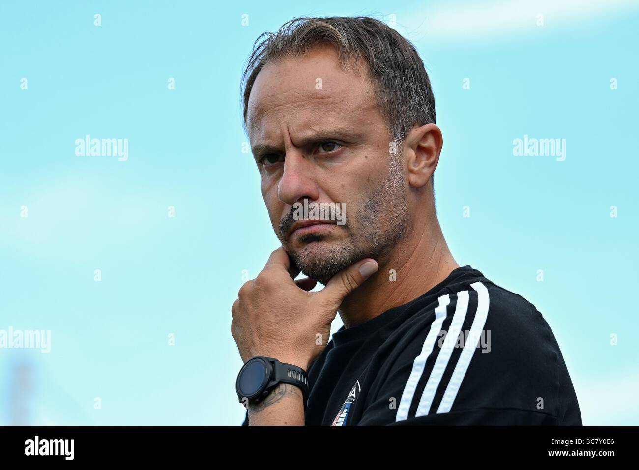 Pisa SC's coach Alberto Gilardino during Empoli FC vs Pisa SC, Friendly ...