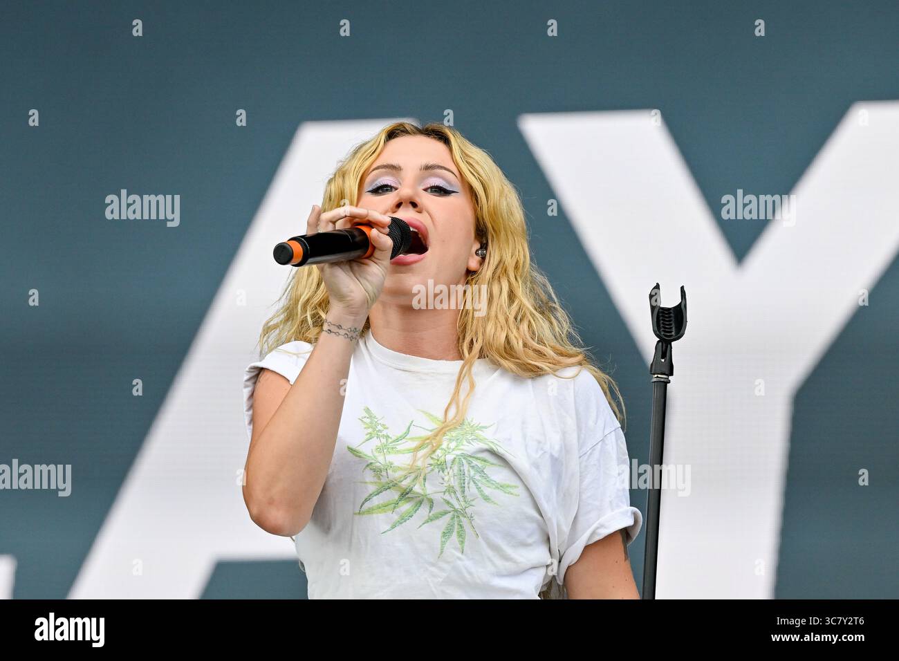 Brighton, UK, 02 August 2025. American Singer/Songwriter - Slayyyter ...