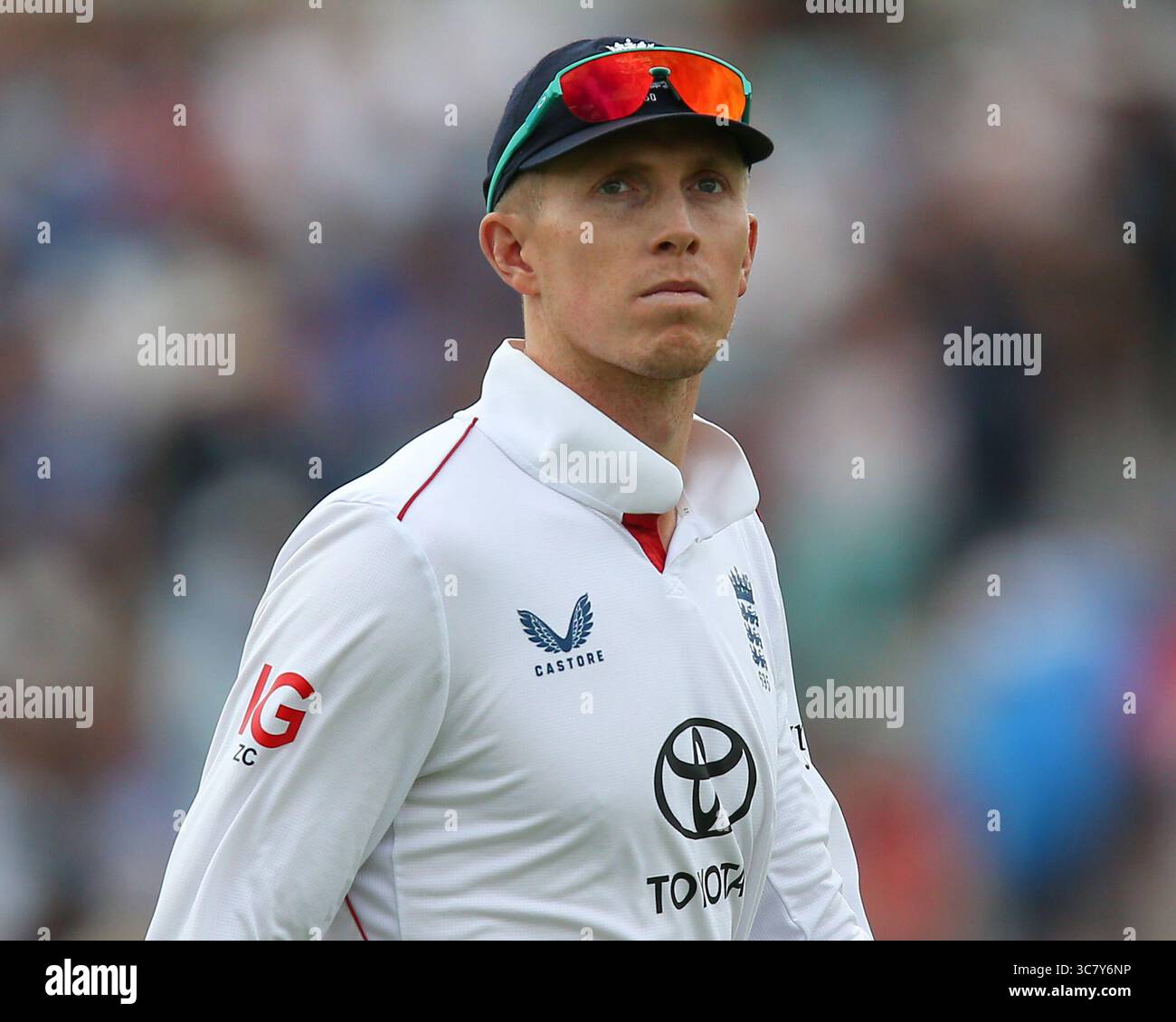 London, England, August 02 2025: Zak Crawley (6 England) in the field ...