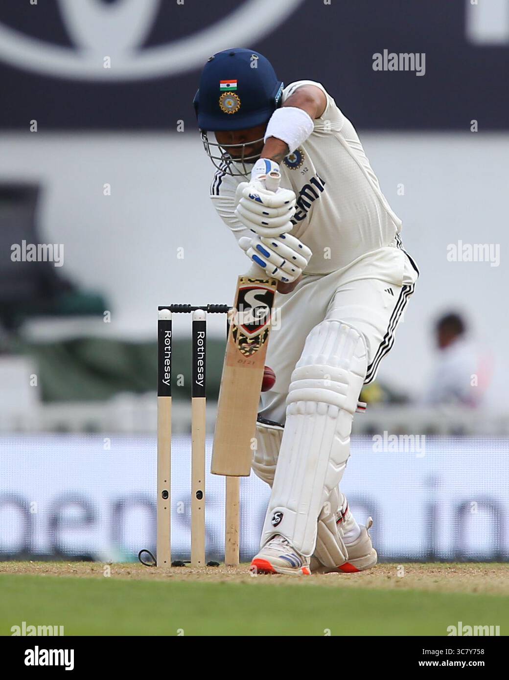 London, England, August 02 2025: Dhruv Jurel (16 India) batting during ...