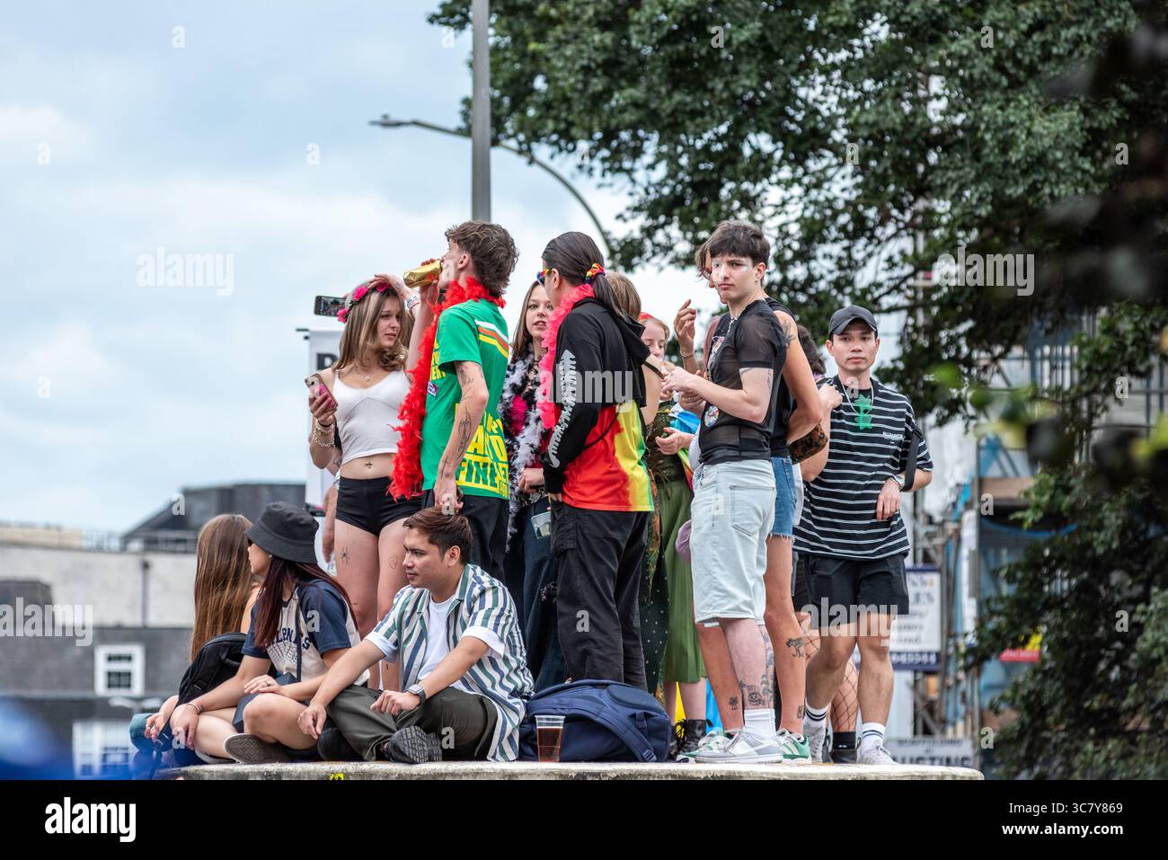 Brighton, August 2nd 2025: The annual Pride parade in Brighton this ...