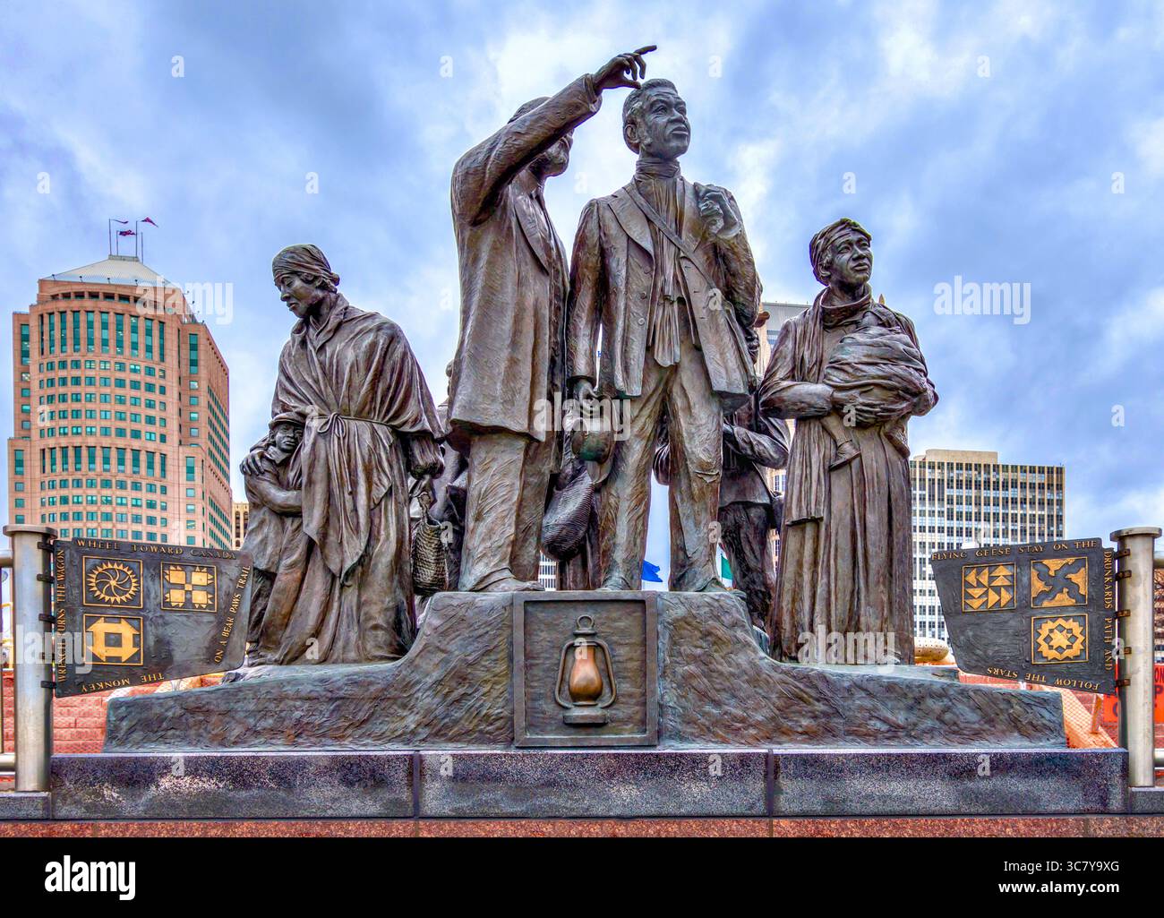 "The Gateway to Freedom" monument, an international memorial to the ...