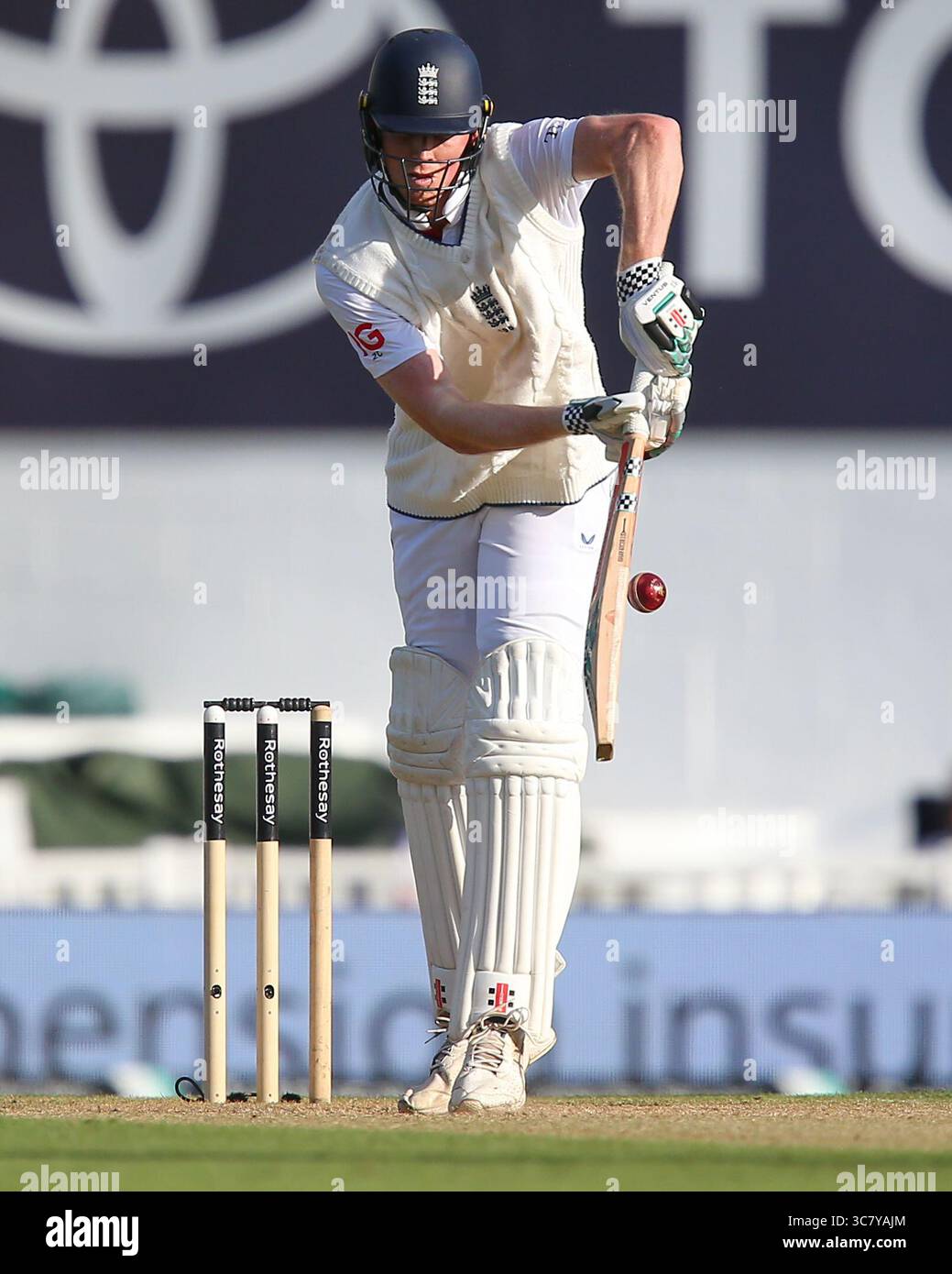London, England, August 02 2025: Zak Crawley (6 England) batting during ...