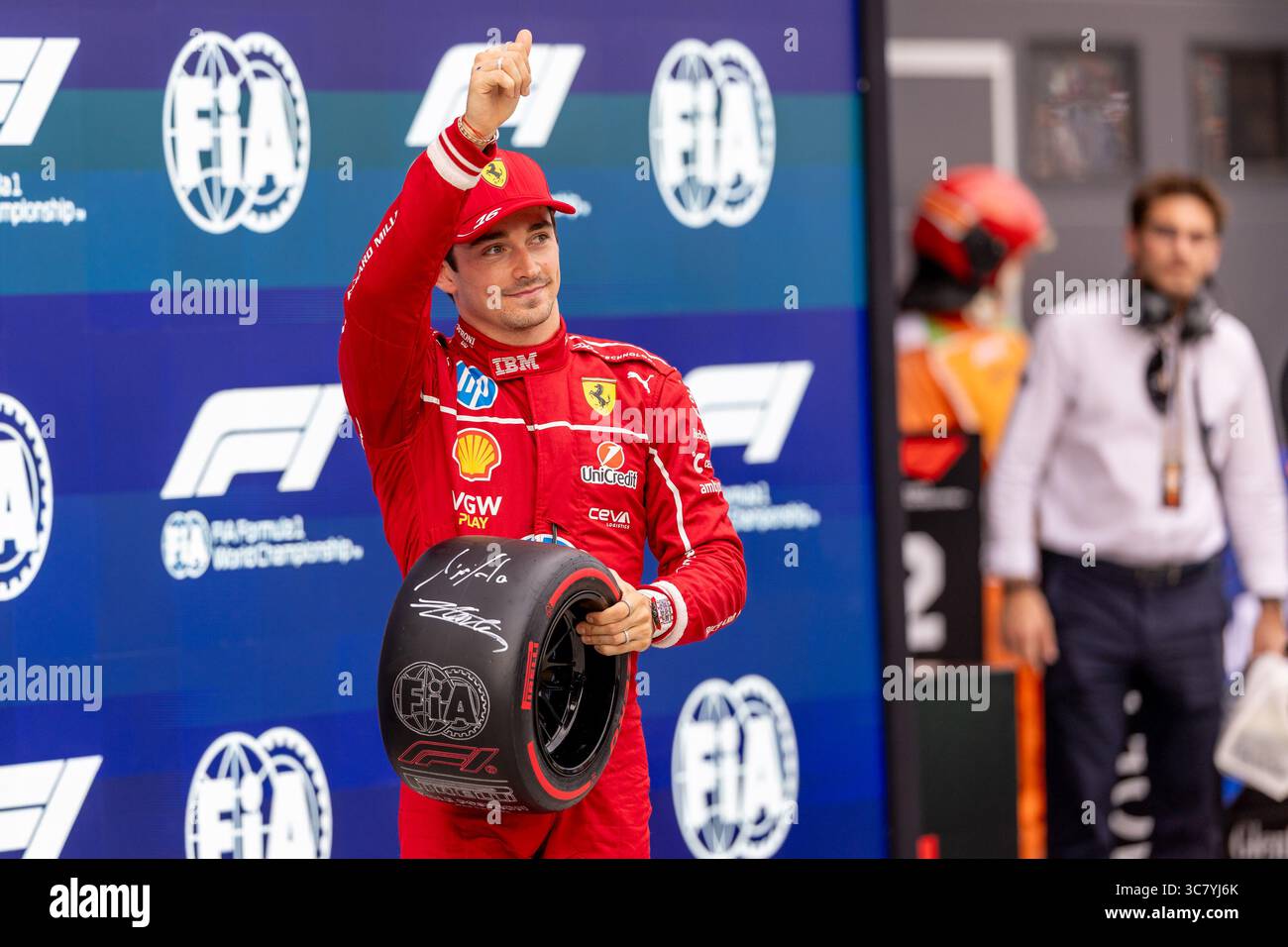 Charles Leclerc (Scuderia Ferrari HP F1 Team, Monaco, #16) , HUN ...