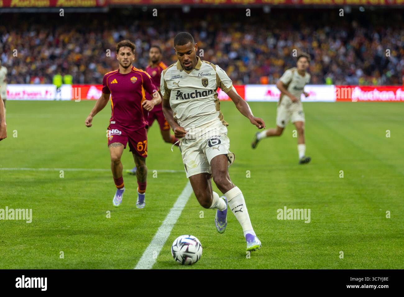 Matthieu UDOL of Lens during the Friendly football match between RC ...