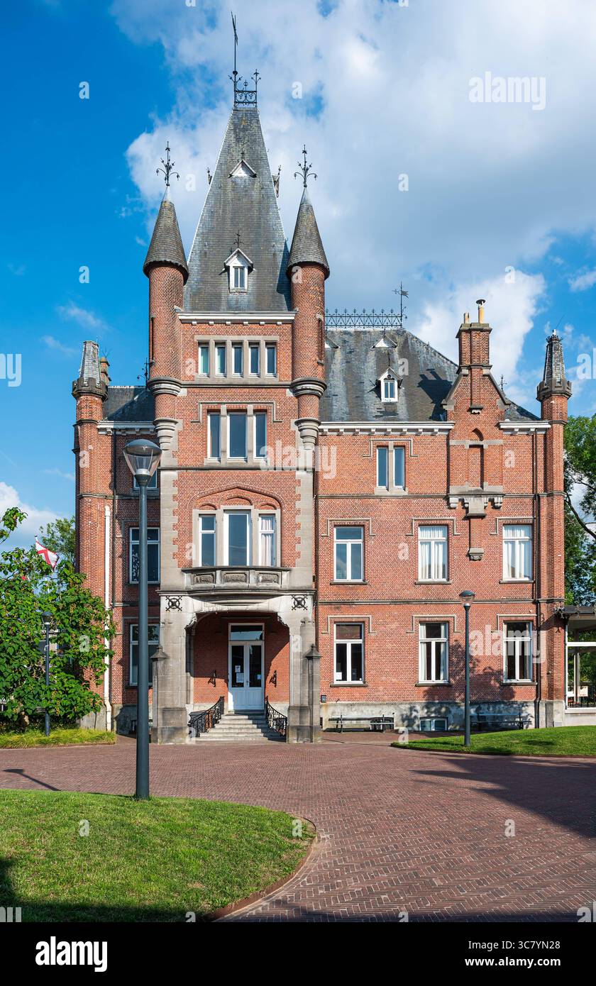 t Kasteel, a local center for culture in Heule, Kortrijk, West Flanders ...