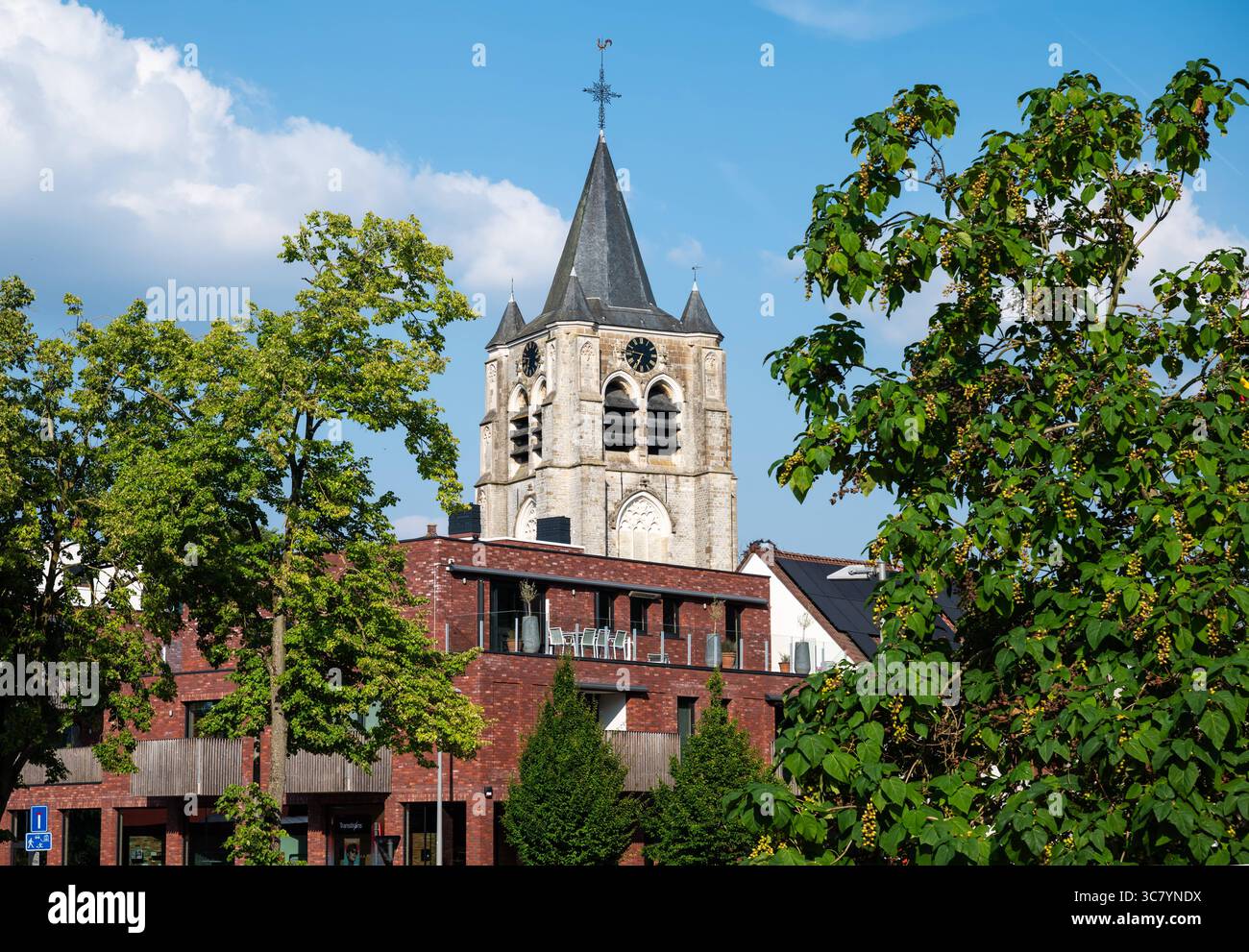 The Saint Marcus Heule Bissegem catholic church in Heule, Kortrijk, West Flanders, Belgium 10 ...