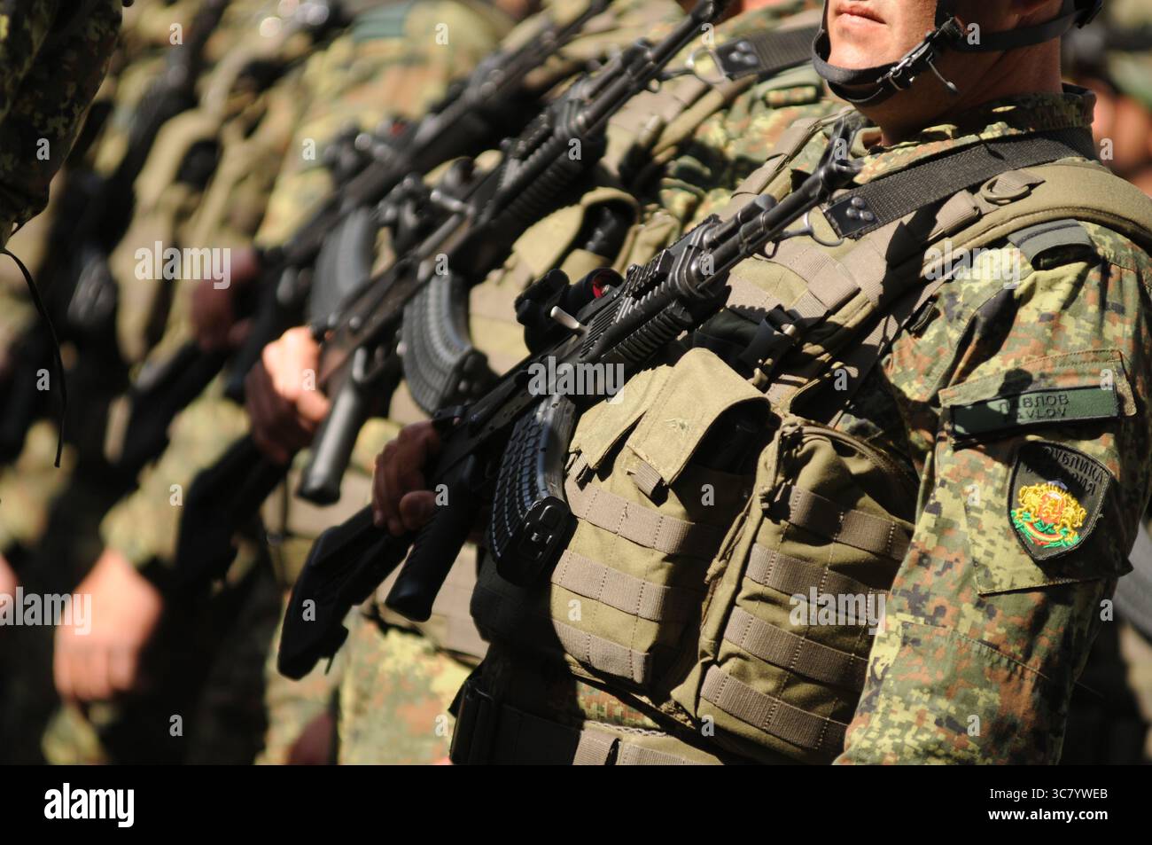 Military parade soldiers russian hi-res stock photography and images ...