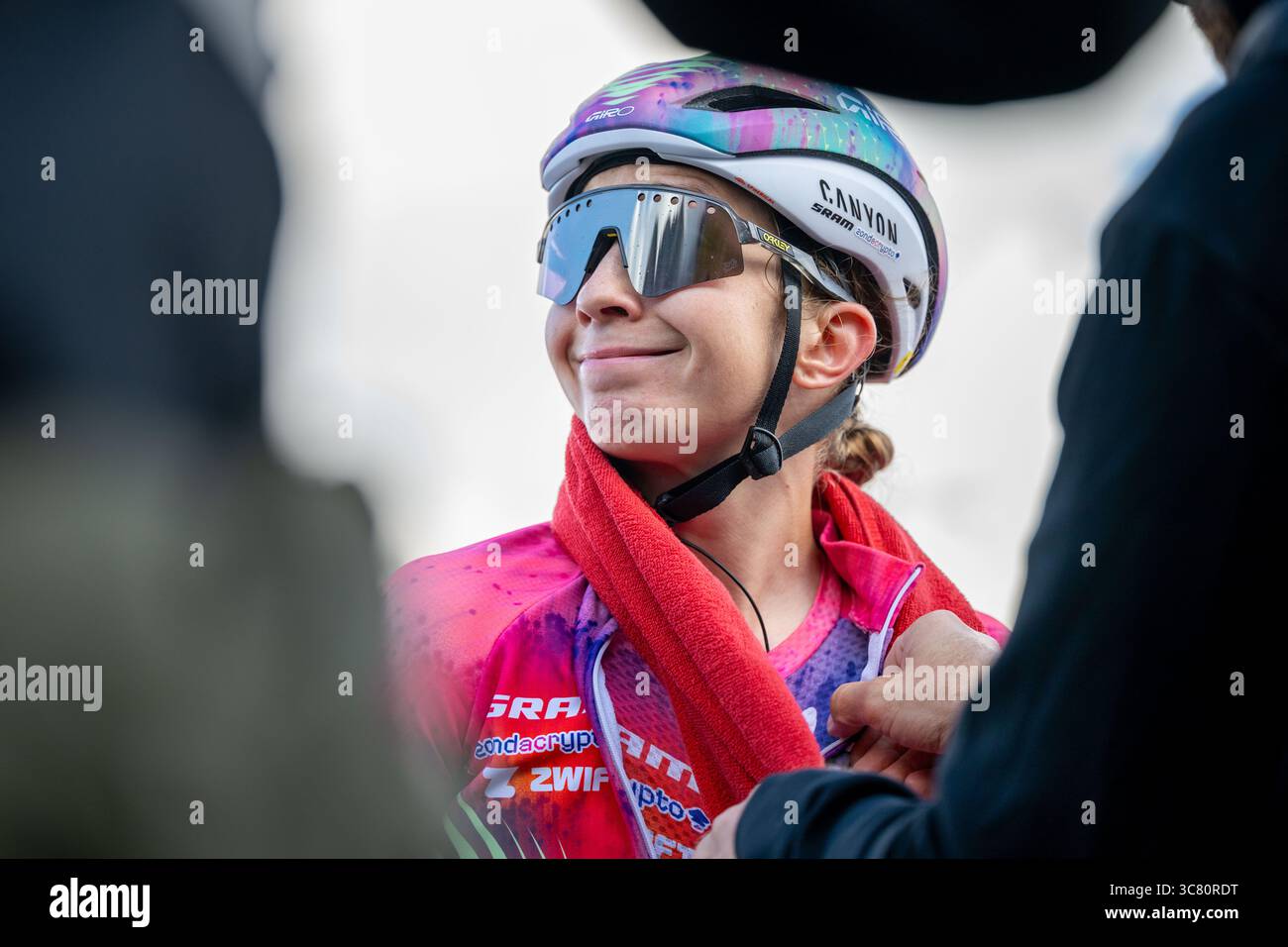 LUDWIG Cecilie Uttrup during the Tour de France Femmes avec ZWIFT 2025 ...