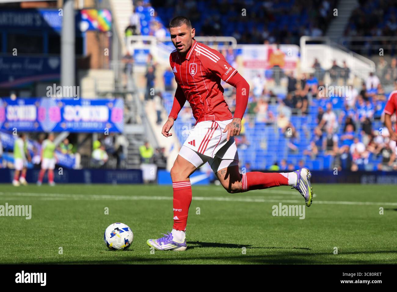 Morato of Nottingham Forest during the Pre-Season Trevor Frances ...