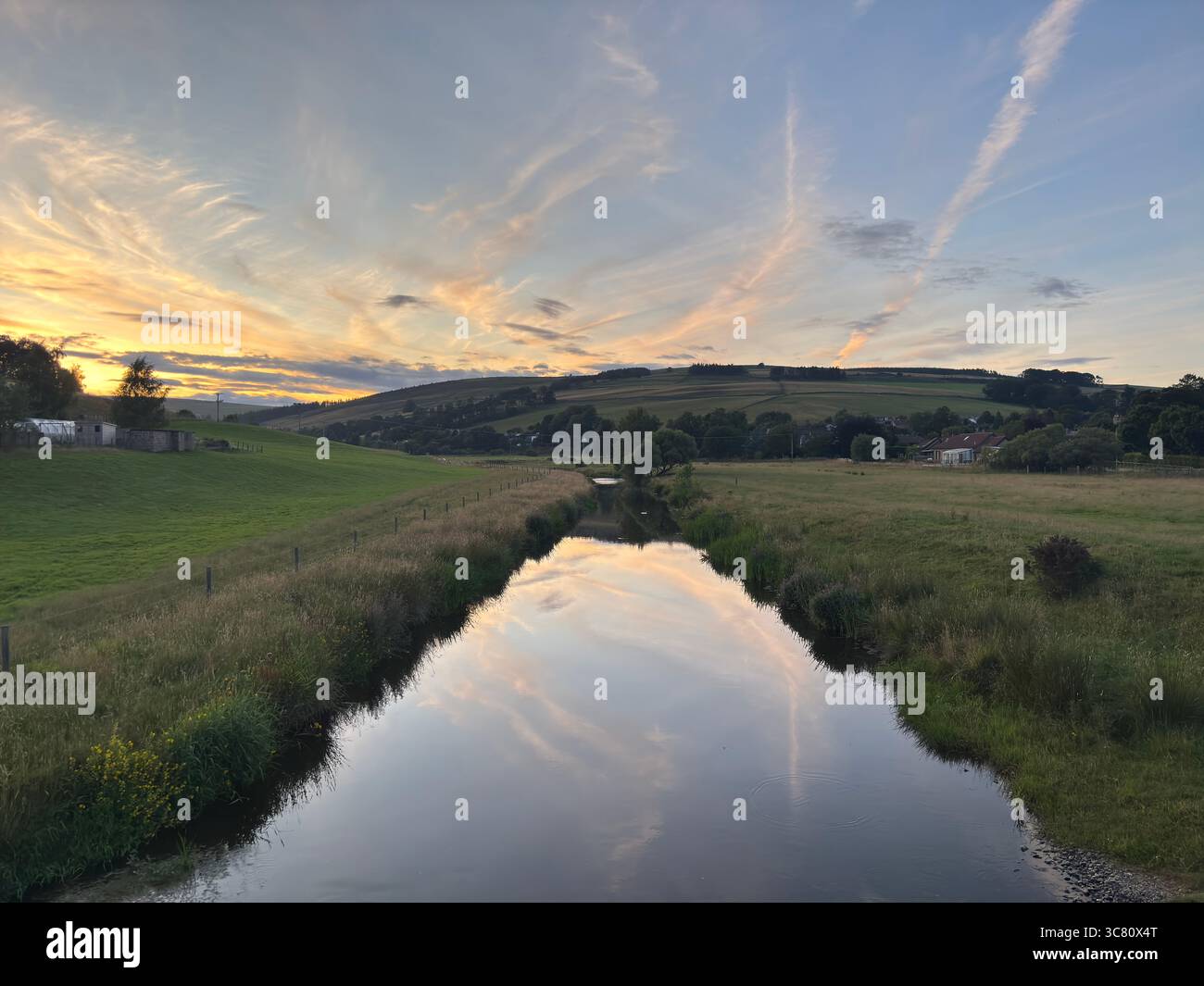 Serene Gala Water valley scenes featuring meandering river through ...