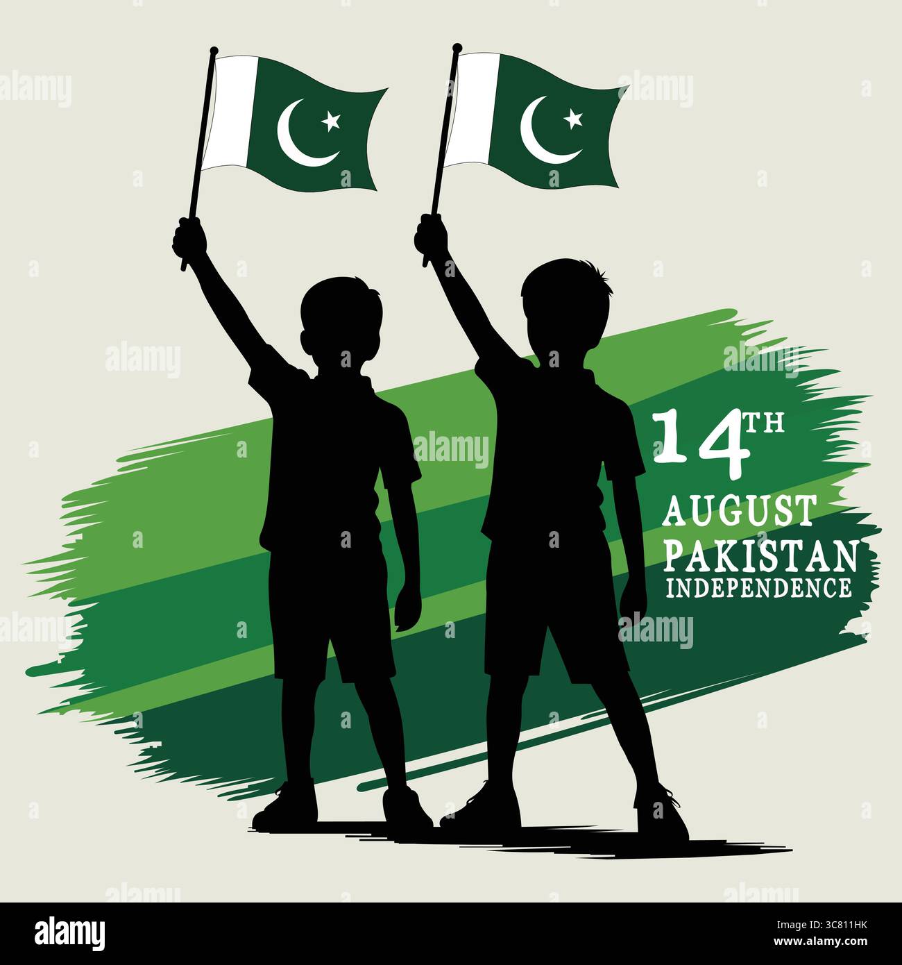 "Celebrating Freedom: August 14th Stock Vector Image & Art - Alamy