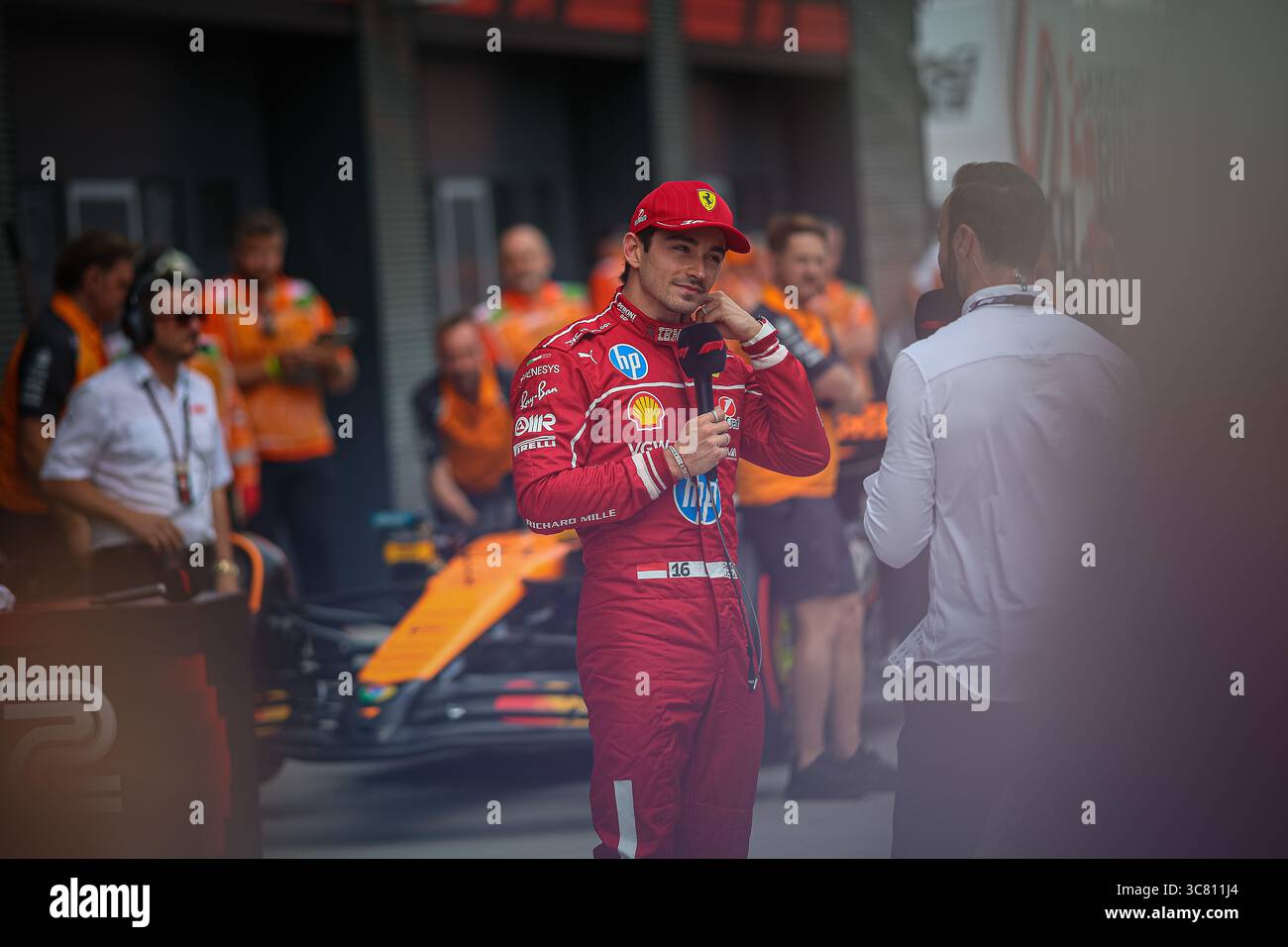 16 Charles Leclerc, (MON) Scuderia Ferrari SF25, during the Hungarian ...
