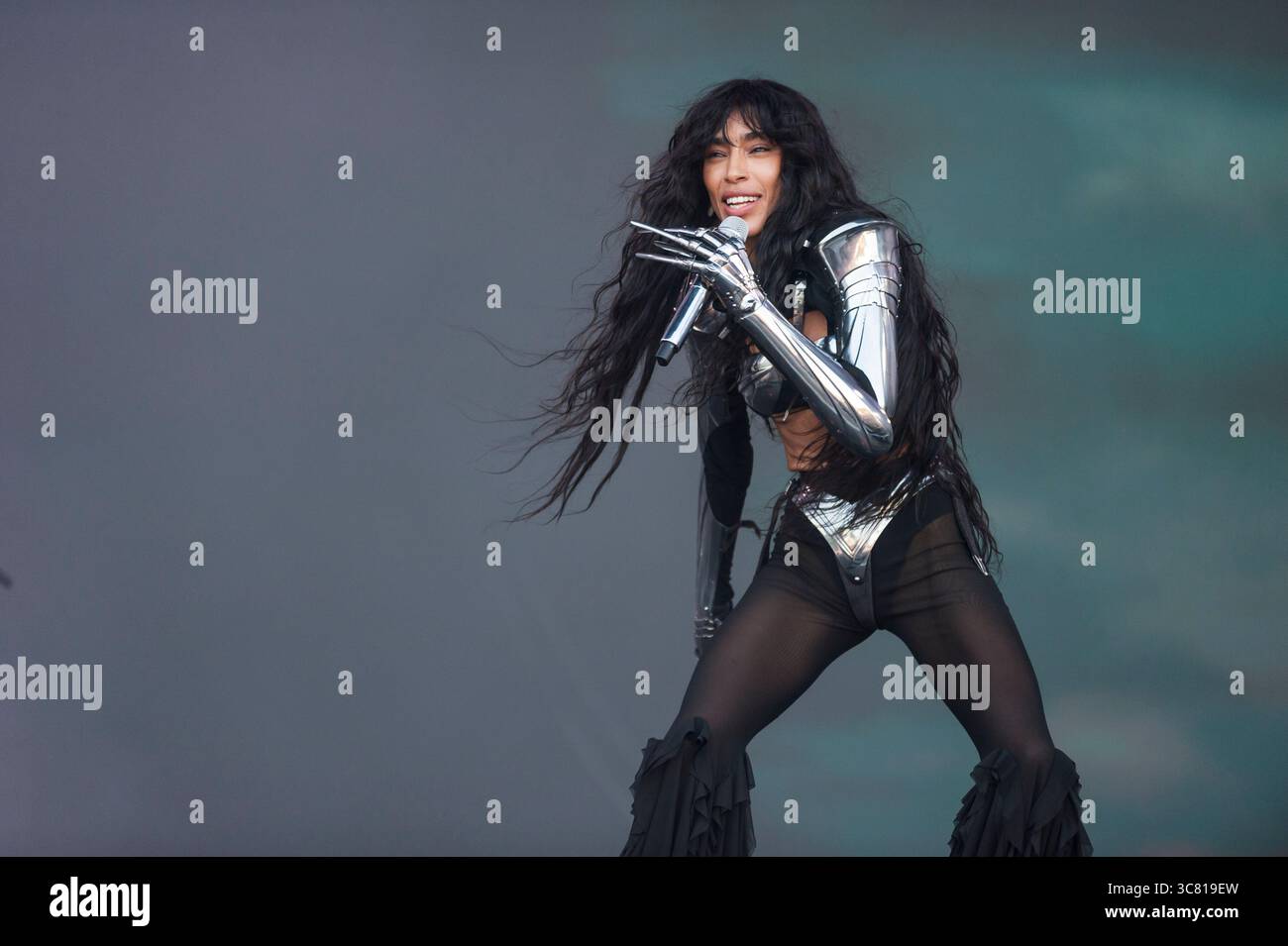 Swedish singer songwriter Loreen performs at Brighton Pride, UK, 2nd ...