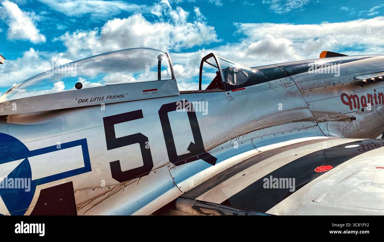 P51 American Mustang Stock Photo - Alamy
