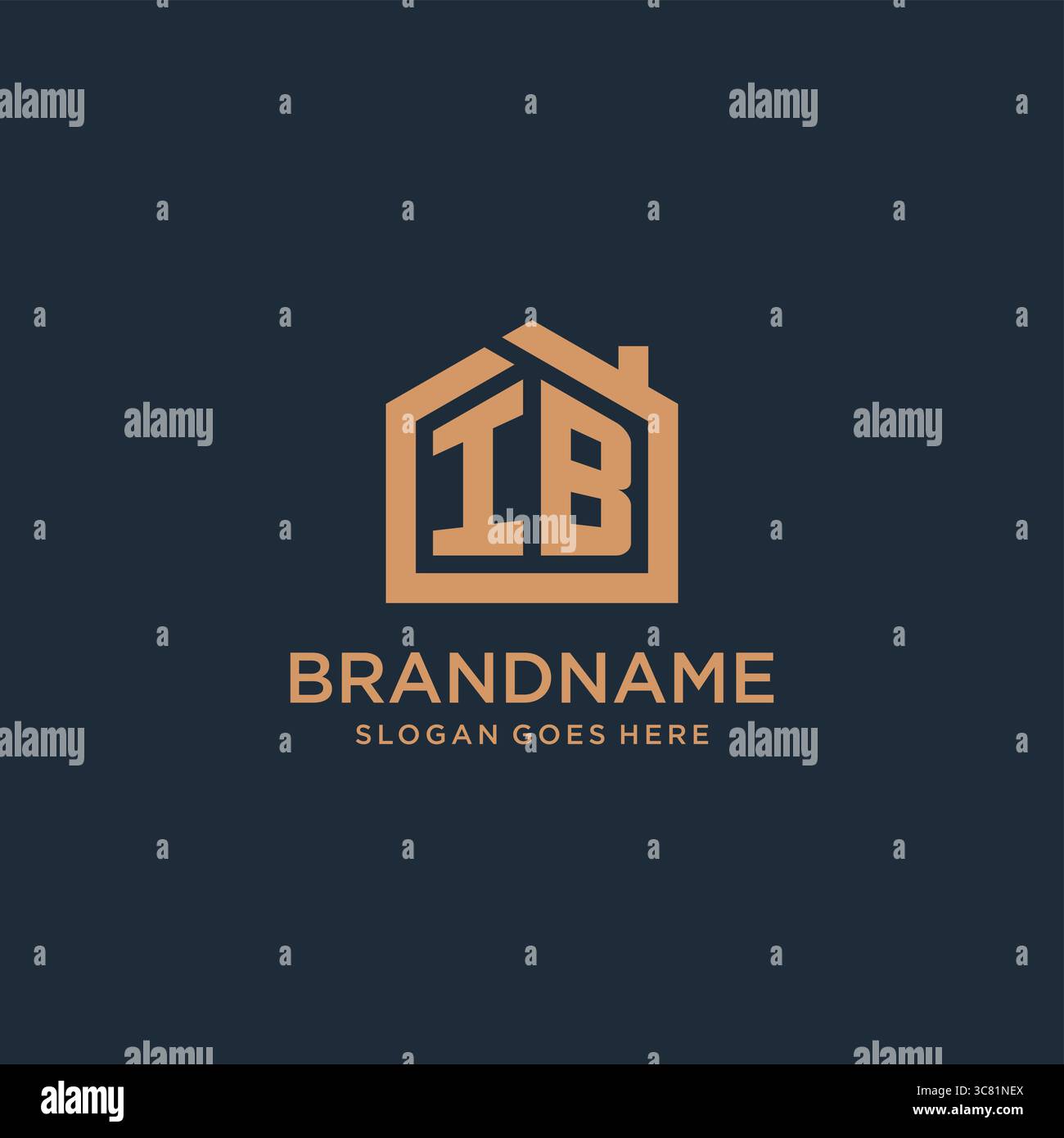 Ib simple logo hi-res stock photography and images - Alamy