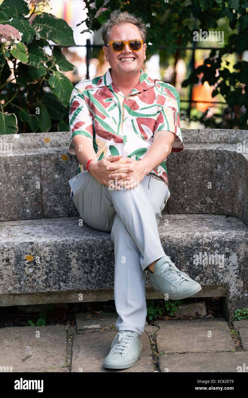 BRIGHTON, ENGLAND - AUGUST 2: Alan P performing at Brighton Pride On ...