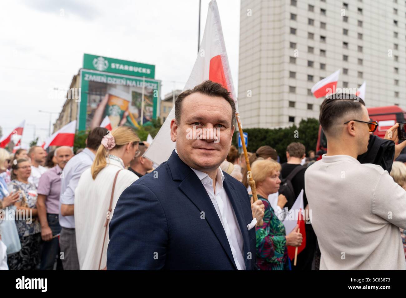 Dominik Tarczynski, a Member of the European Parliament from the Law ...