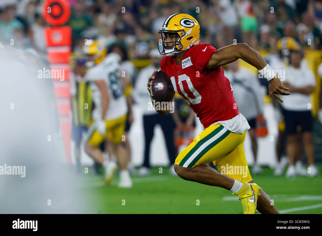 August 2, 2025: during the 24th Annual Green Bay Packers Family Night ...