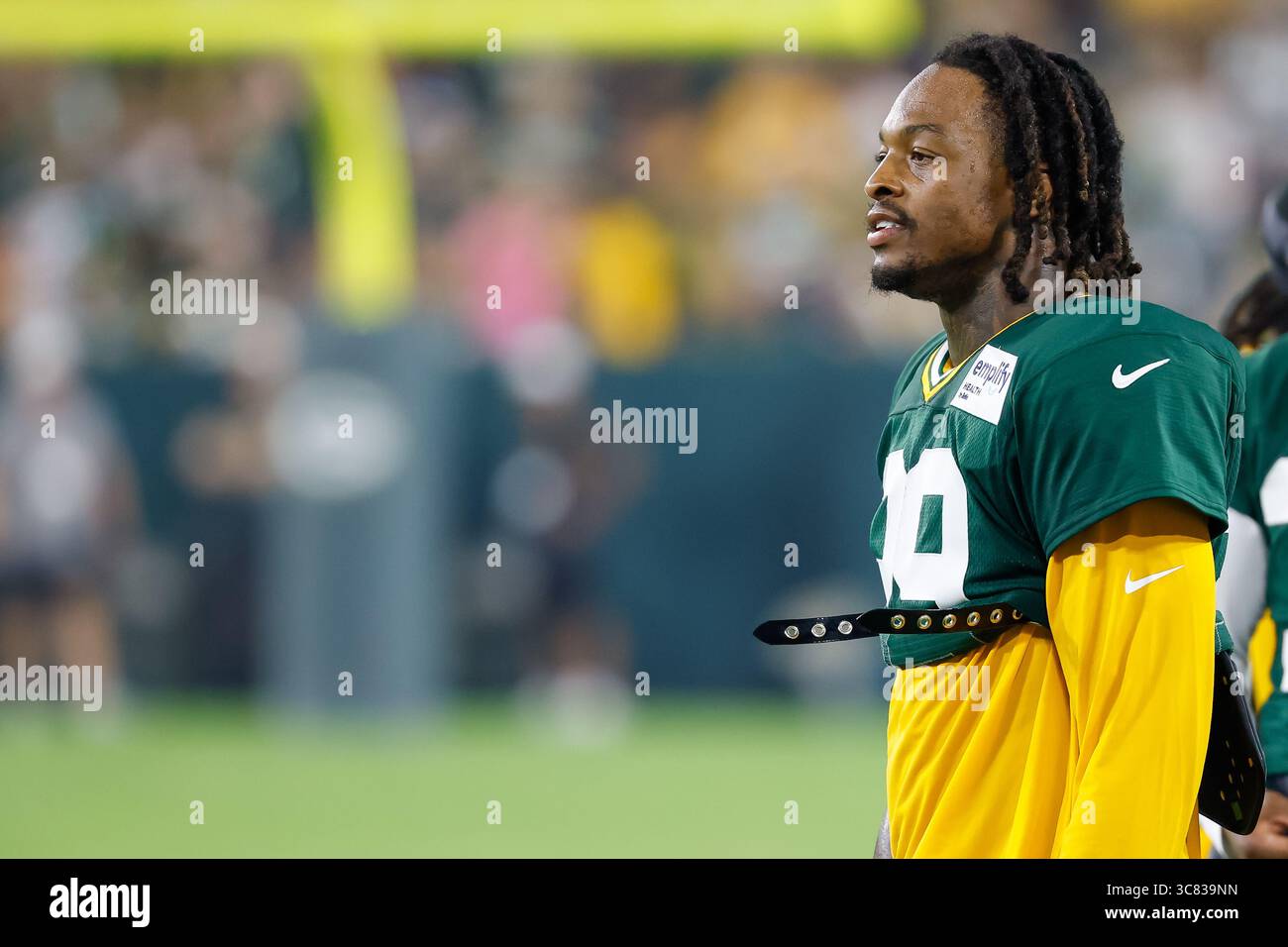 August 2, 2025: Green Bay Packers safety Xavier McKinney (29) during the 24th Annual Green Bay ...
