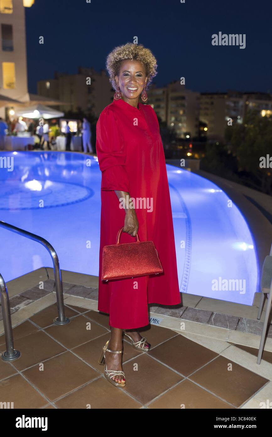 Arabella Kiesbauer at the Remus Lifestyle Night on the roof terrace of ...