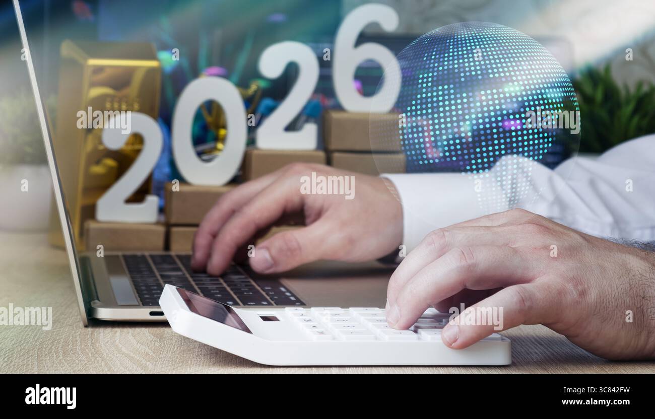 Global Financial Technology Trends Forecast for 2026 Stock Photo - Alamy