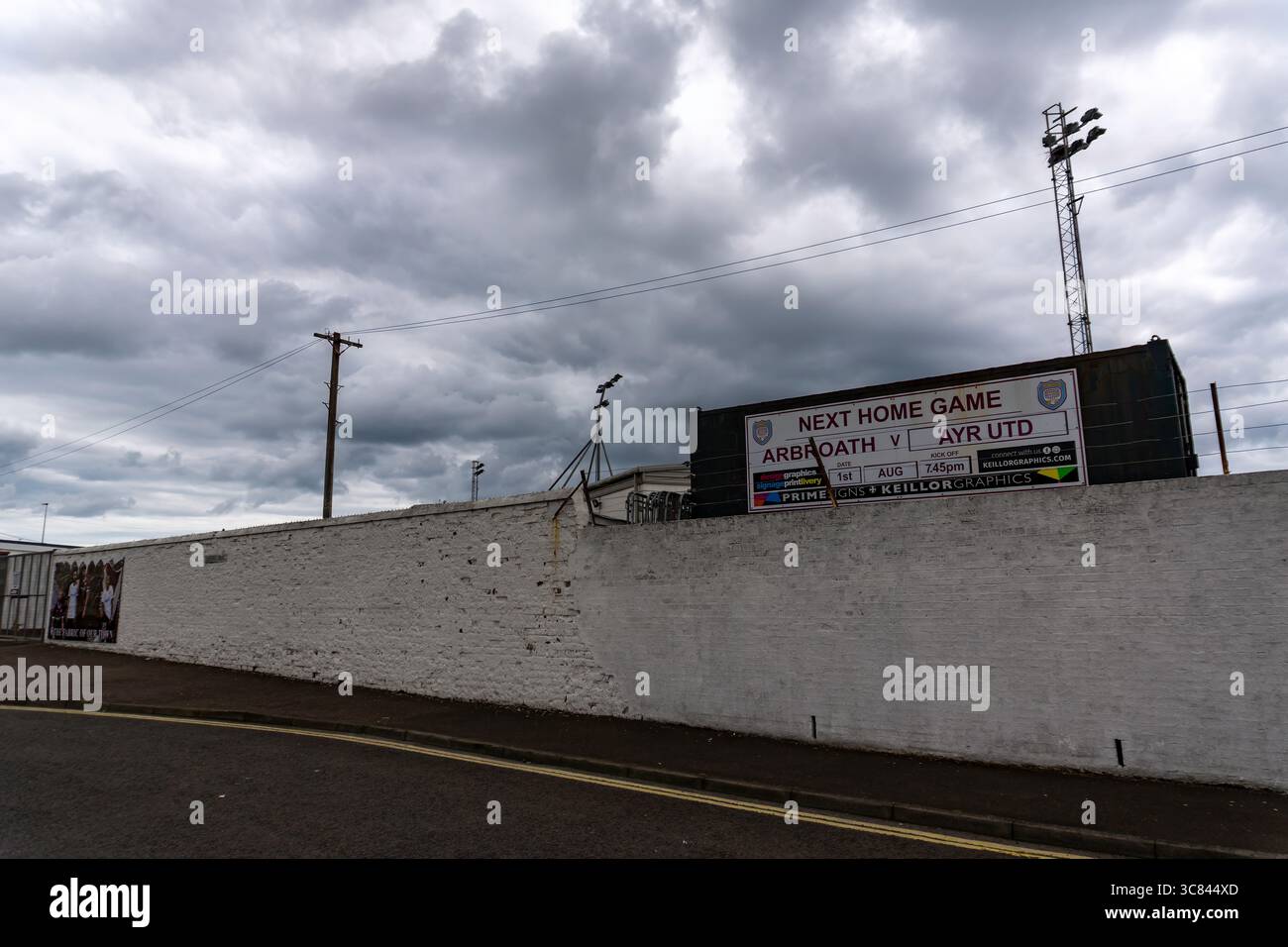 Gayfield Park is the home stadium of Arbroath Football Club in Angus ...