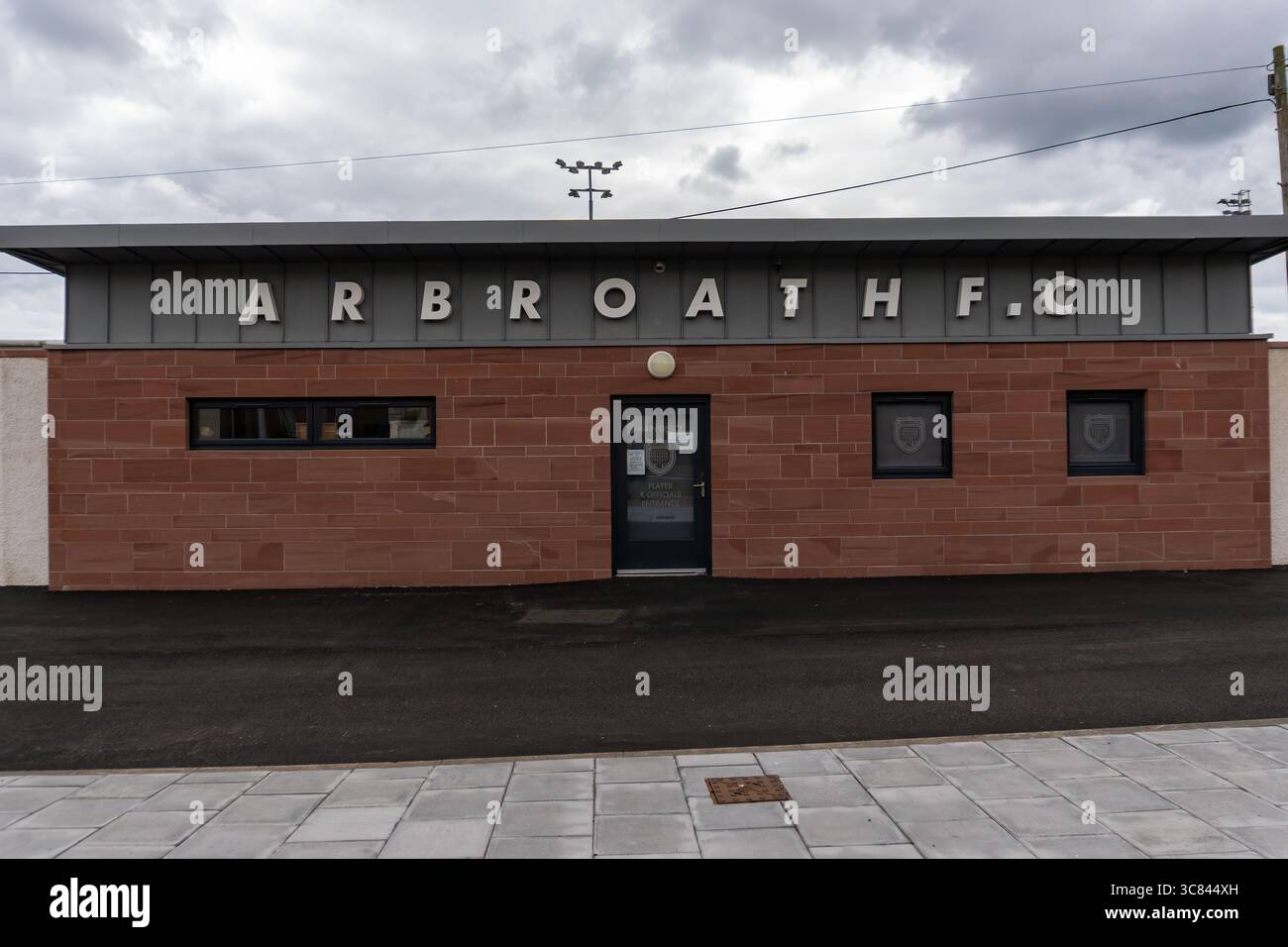 Gayfield Park is the home stadium of Arbroath Football Club in Angus ...