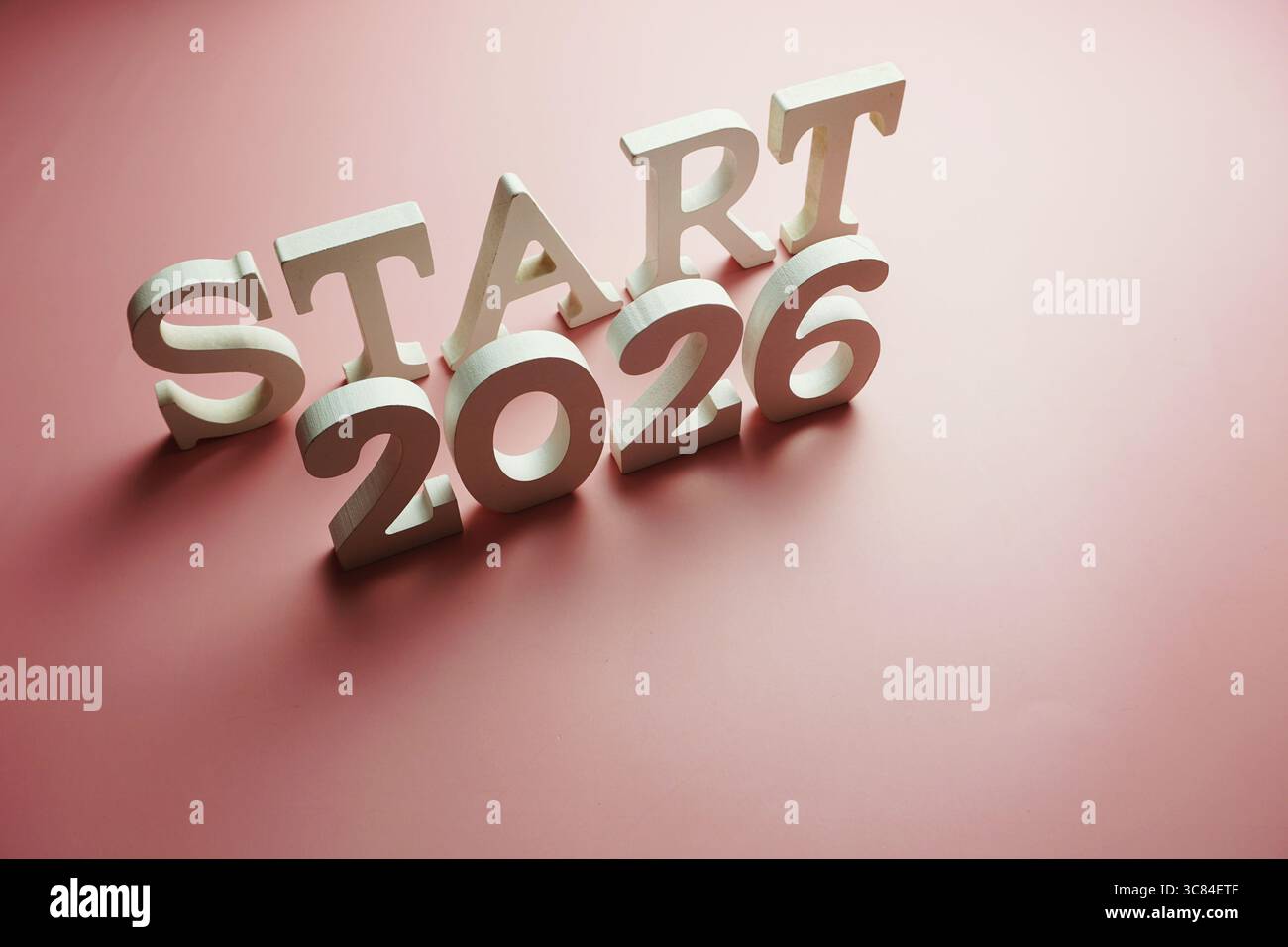 Number 2026 text start hi-res stock photography and images - Alamy