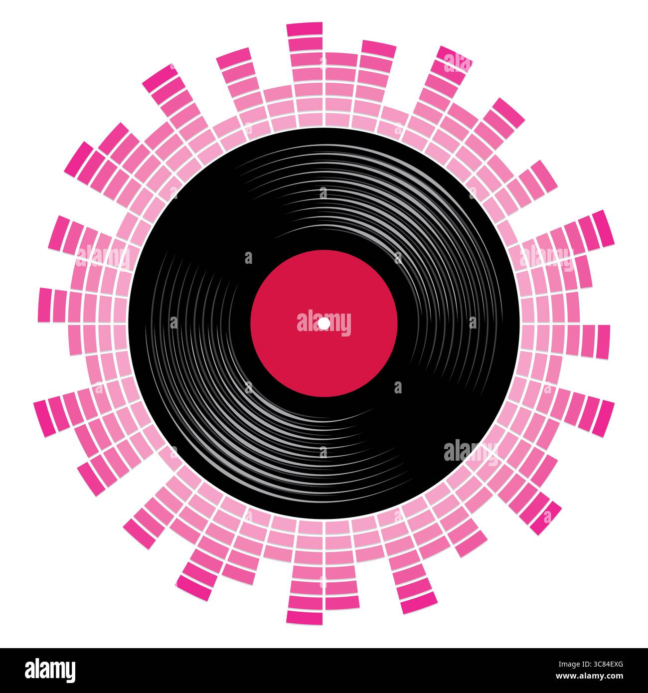 Sound disc recording Stock Vector Images - Alamy