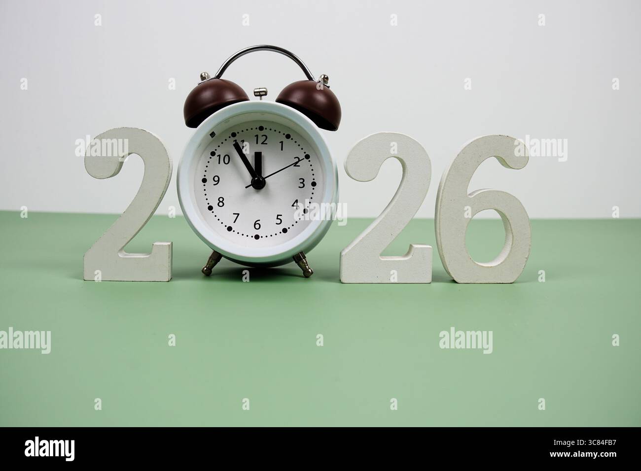 New year clock 2026 hi-res stock photography and images - Alamy