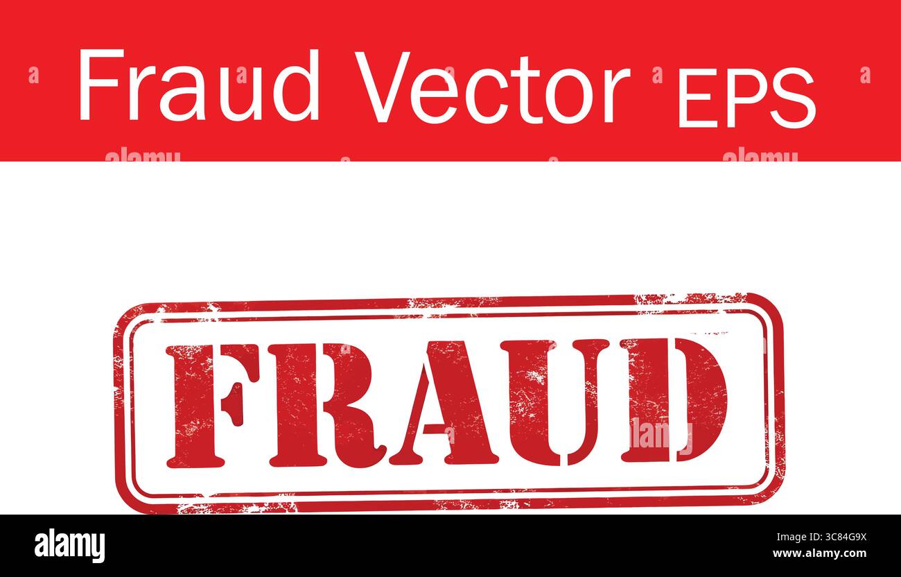 Fraud financial Stock Vector Images - Alamy
