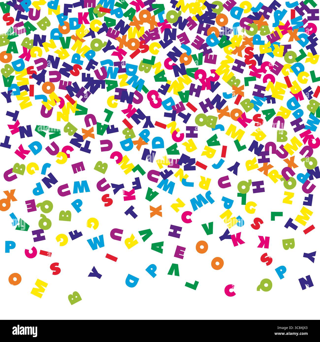 Words book falling Cut Out Stock Images & Pictures - Alamy