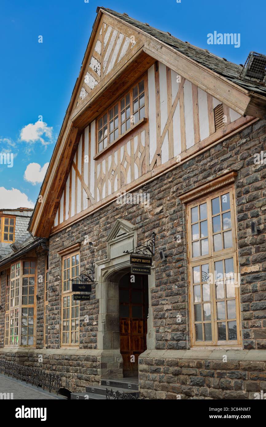 Shimla Town Hall Stock Photo - Alamy