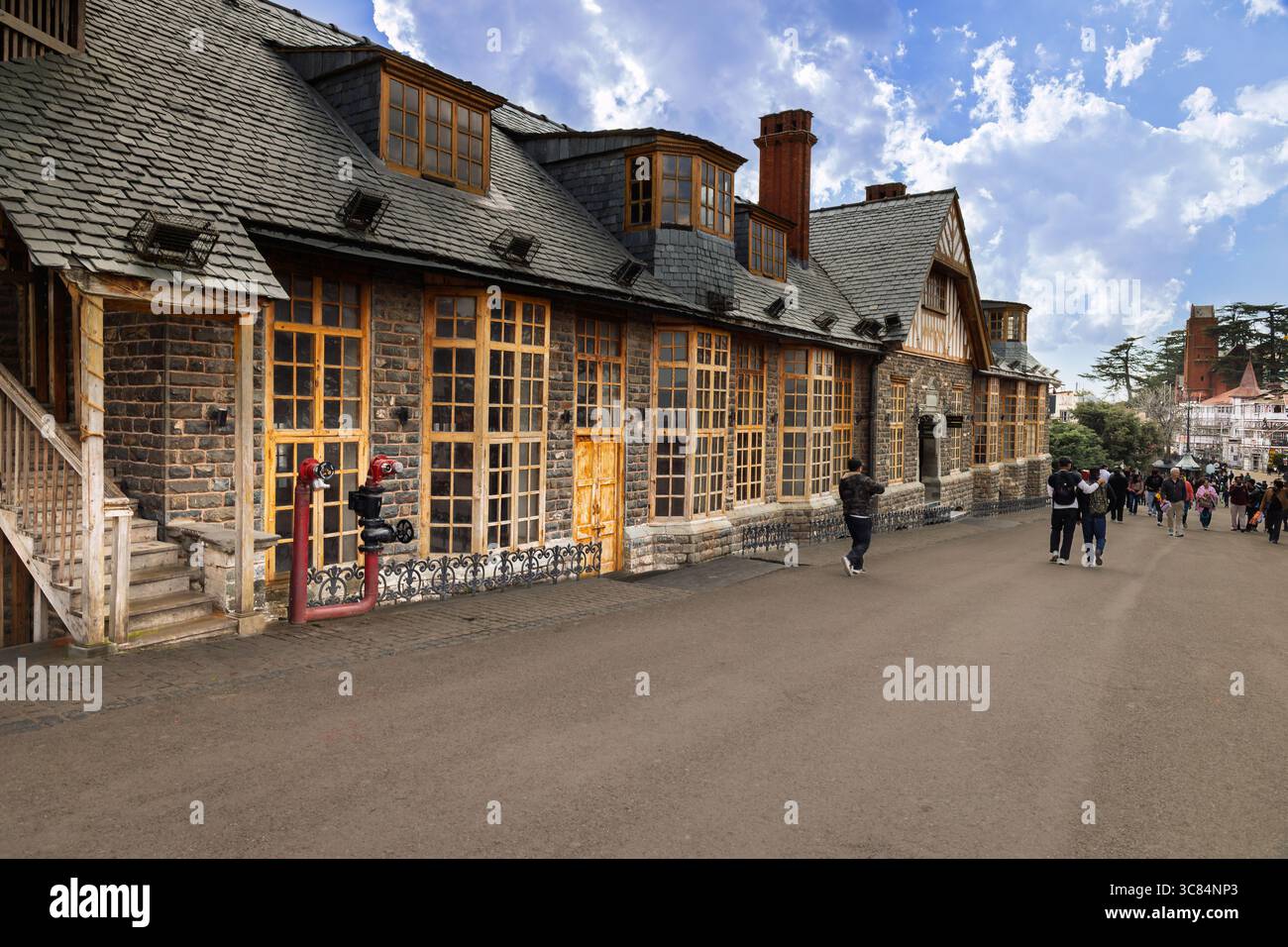 Shimla Town Hall Stock Photo - Alamy