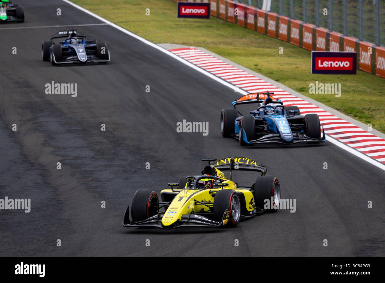 01 FORNAROLI Leonardo (ita), Invicta Racing, Dallara F2 2024, action ...