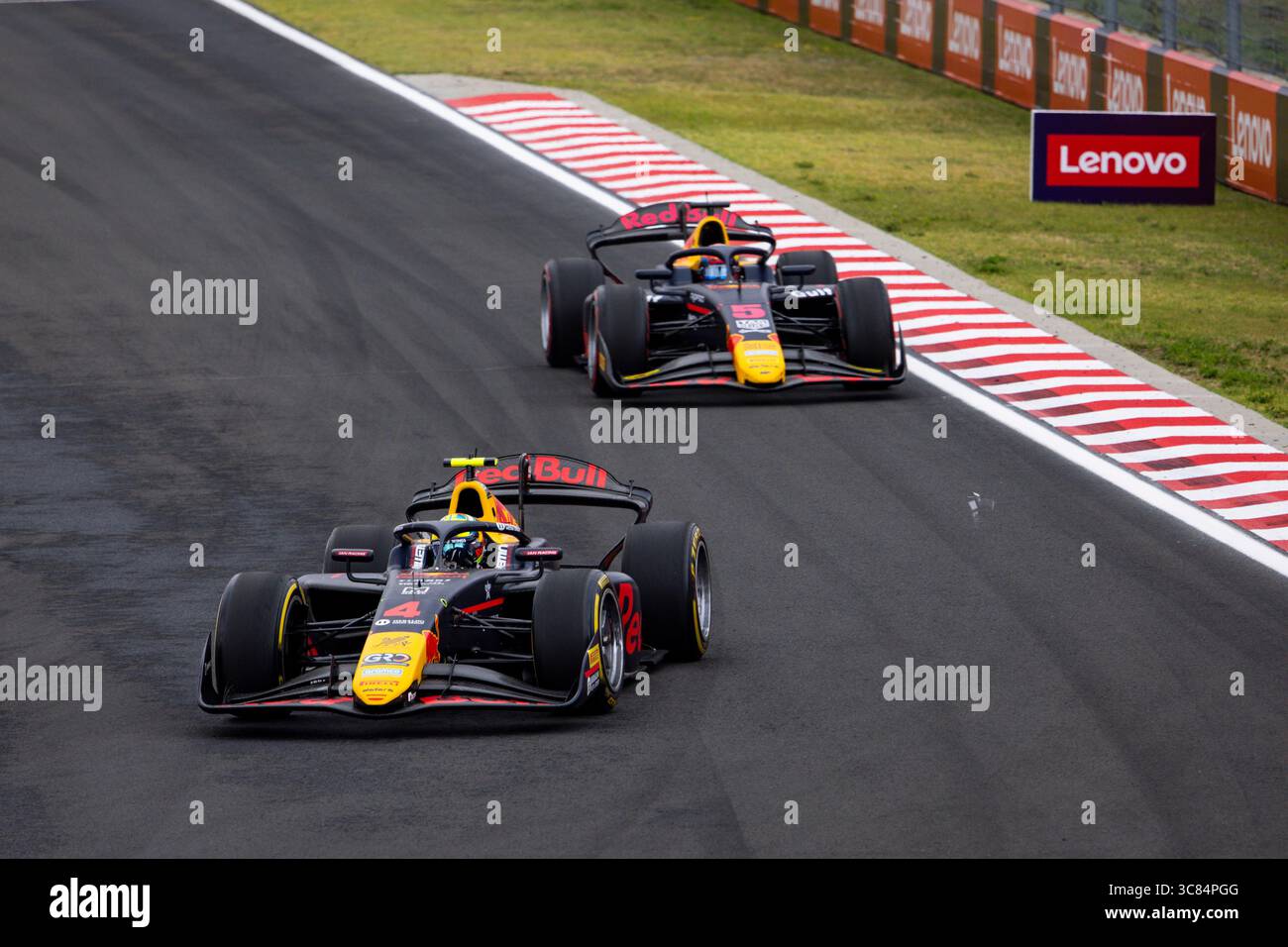 04 LINDBLAD Arvid (gbr), Campos Racing, Dallara F2 2024, action during ...