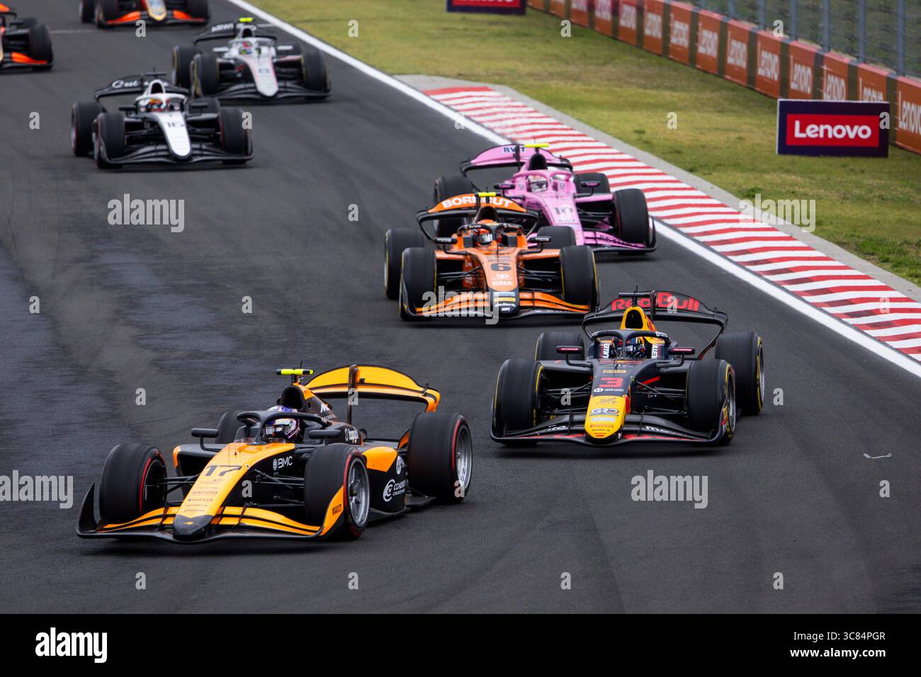 17 DUNNE Alex (irl), Rodin Motorsport, Dallara F2 2024, action during ...