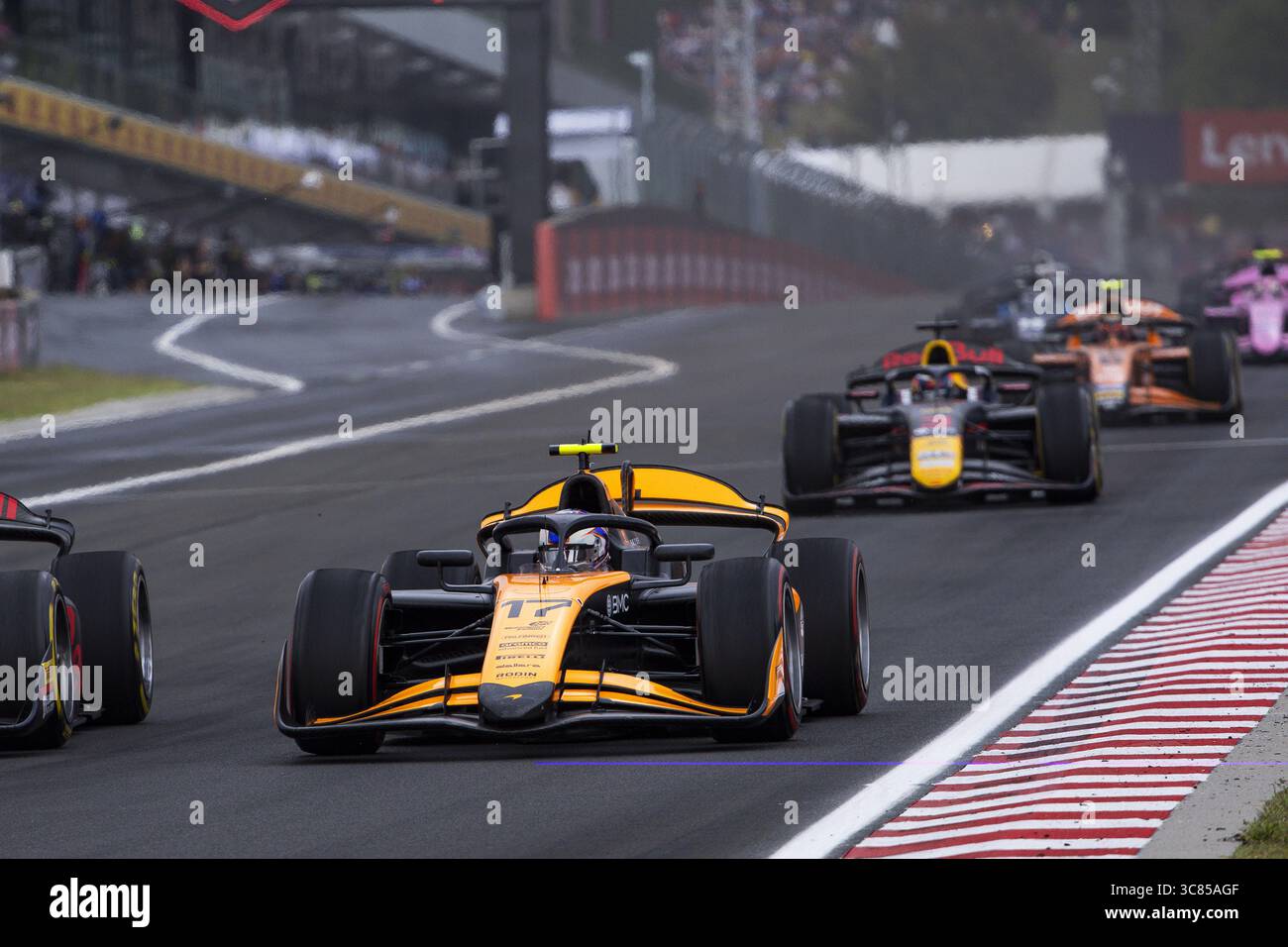 17 DUNNE Alex (irl), Rodin Motorsport, Dallara F2 2024, action during ...