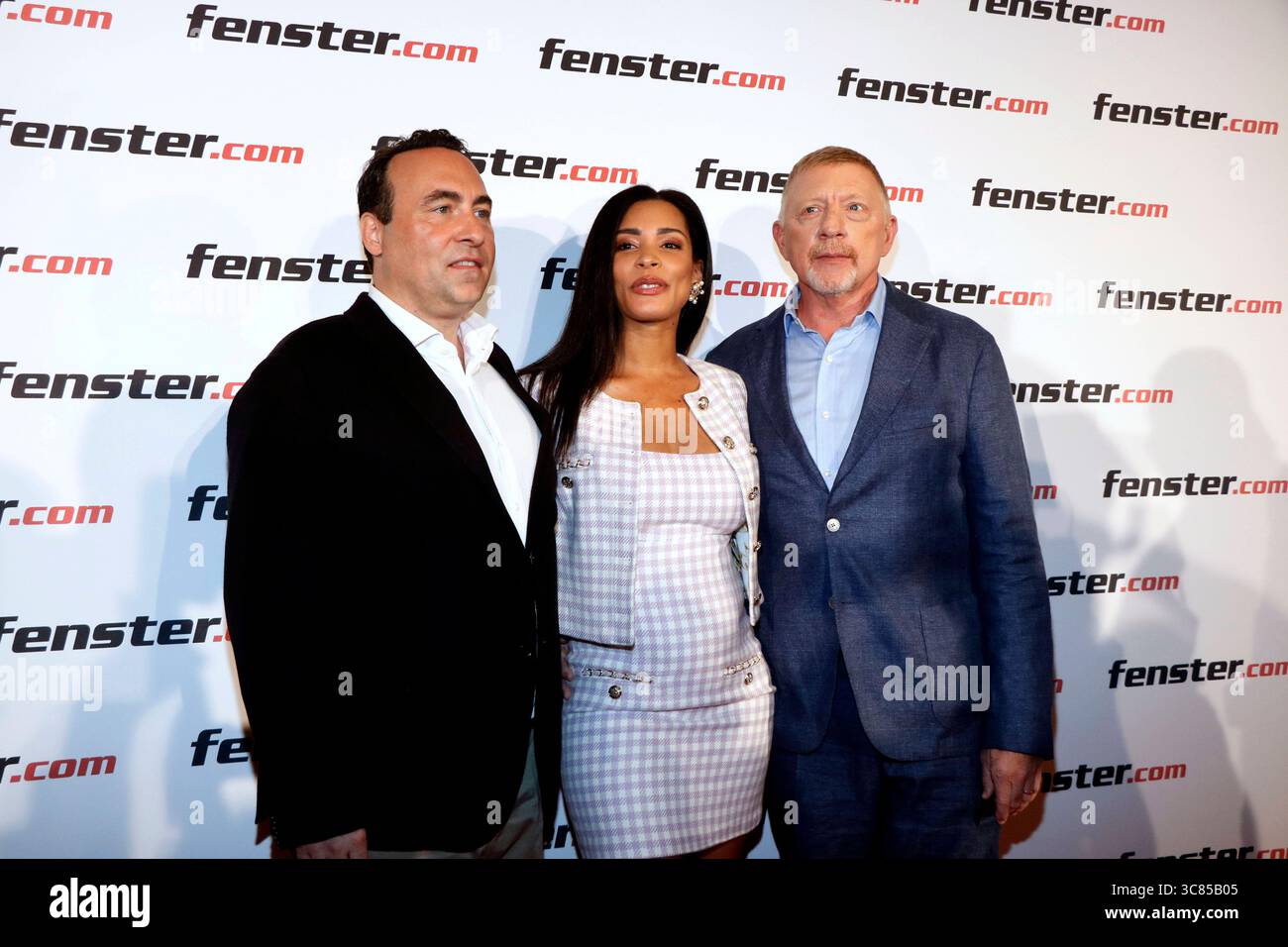 Philipp Neuffer, Lilian de Carvalho Monteiro und Boris Becker bei der ...