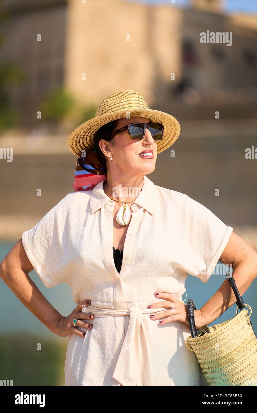 Rossy de Palma attends Atlantida Film Festival: Official Selection Jury Photocall at Parc de la ...