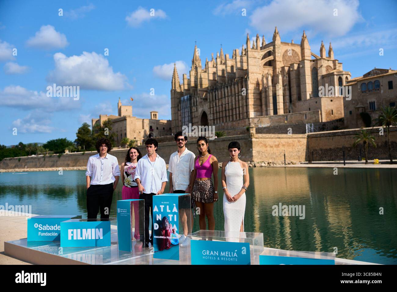 Chino Darin, Carolina Yuste, tzan, Escamilla attends Atlantida Film ...