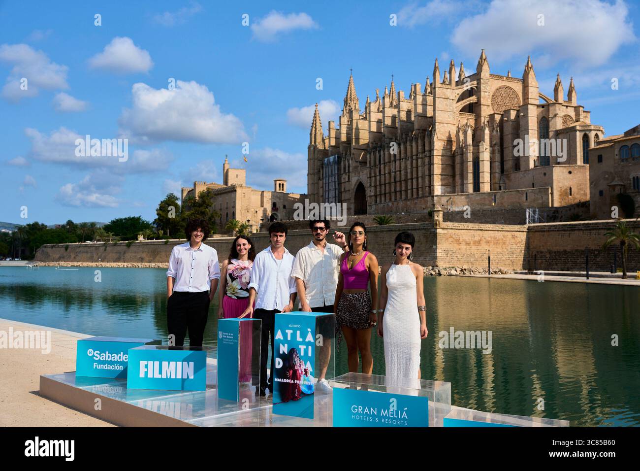 Chino Darin, Carolina Yuste, tzan, Escamilla attends Atlantida Film ...