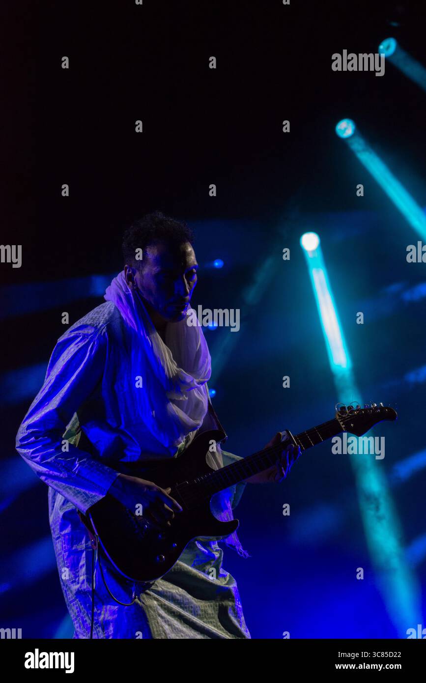 Rome, Italy June 22, 2025: Bombino Moctar © Andrea Sabbadini Stock ...