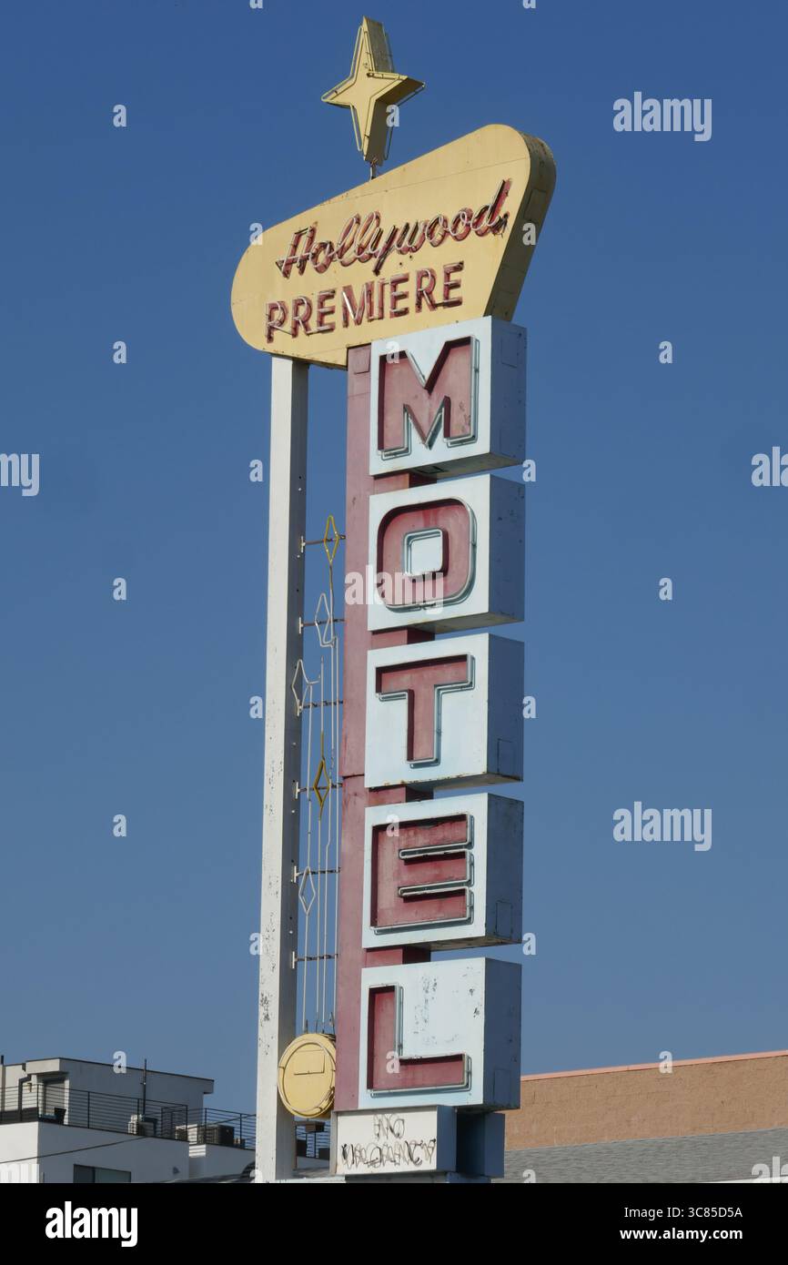 Los Angeles, California, USA 2nd August 2025 Hollywood Premiere Motel ...