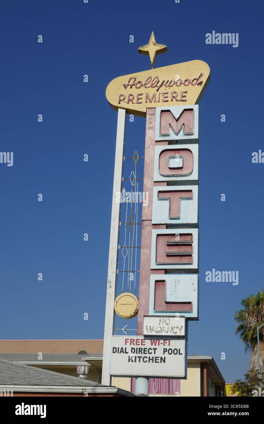 Los Angeles, California, USA 2nd August 2025 Hollywood Premiere Motel ...