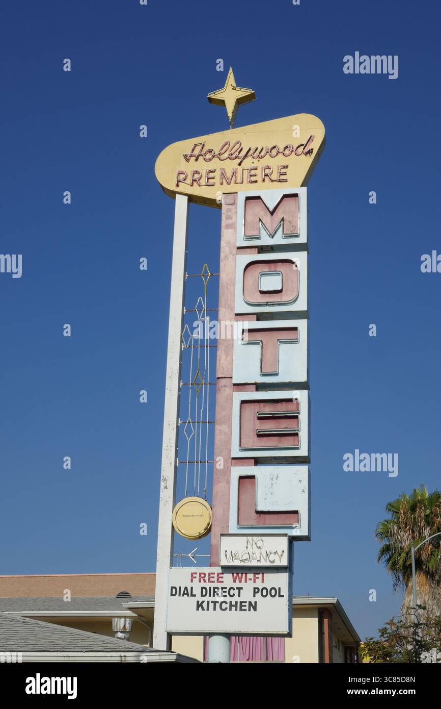 Los Angeles, California, USA 2nd August 2025 Hollywood Premiere Motel ...