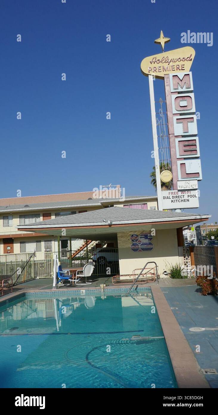 Los Angeles, California, USA 2nd August 2025 Hollywood Premiere Motel ...